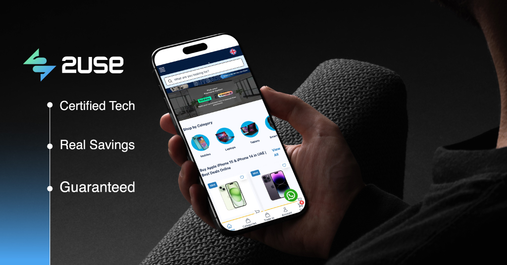 2USE | Buy & Sell Refurbished Electronics in UAE